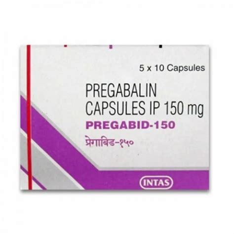 Pregabalin Capsules Ip 150 Mg At ₹ 531 2 Box Pregabalin Capsules And Tablets In Nagpur Id