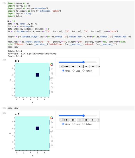 Player Widget Not Updating Plot Issue 5239 Holoviz Panel GitHub