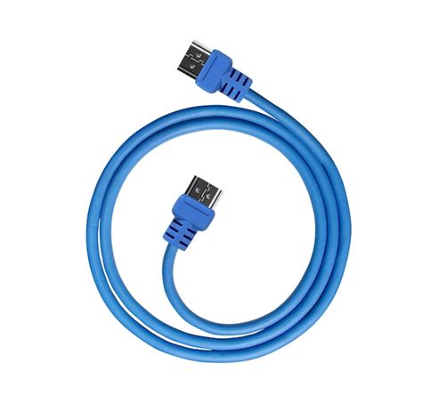 Premium Photo Blue Usb Cable