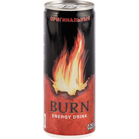 Энергетический напиток «Burn» оригинальный, 250 мл купить в Минске ...