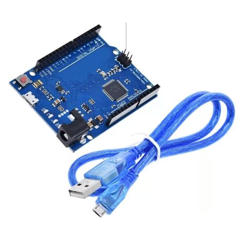 arduino leonardo r3 con atmega 32u4 y cable