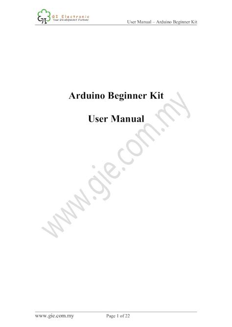 Pdf 8051 Mini Kit Robotics Kitselectronics Tools Arduino €¦ · Usermanual