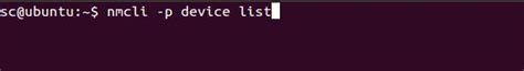 Manage Network Connections From The Linux Command Line With Nmcli