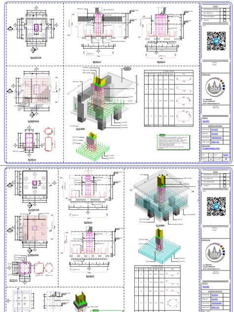 Footing Rebar Detail 2 Pdf