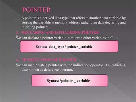 Pointersvirtual Functions And Polymorphism Cpp Ppt