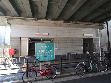 岸里玉出駅舎2 改札画像 net