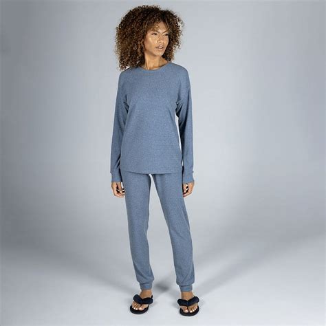 Pijama Feminino Longo Azul Empatia Inspirate A Sua Loja De Pijamas Camisolas Short Doll