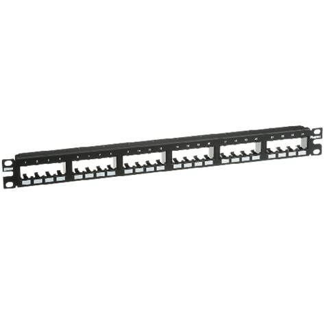 Mini Com Flush Mount Modular Patch Panel Flat Style