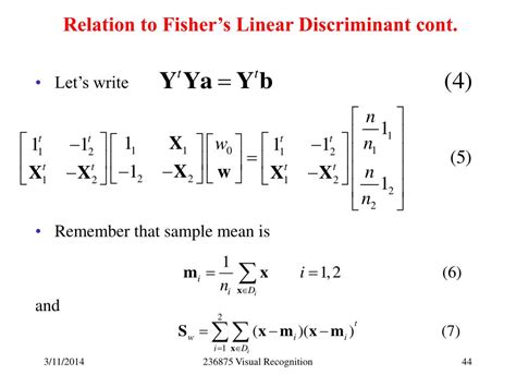 PPT LINEAR DISCRIMINANT FUNCTIONS PowerPoint Presentation Free Download ID 264710