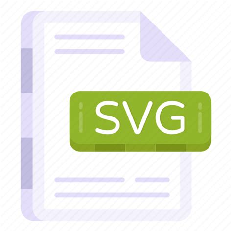 File Format Filetype File Extension Document Svg File Icon