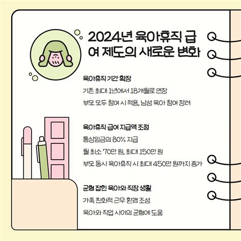 육아휴직 1년 6개월로 늘어난다 2024년 육아휴직 제도의 모든 것 지원금 247