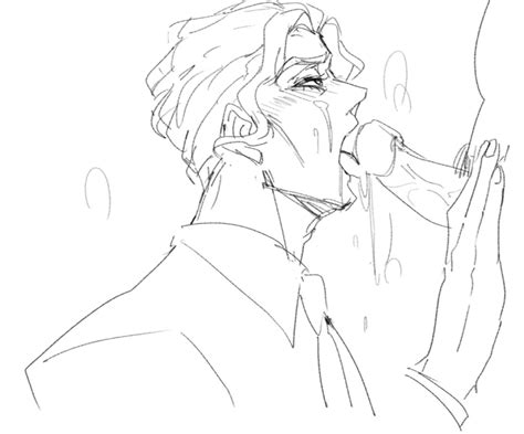 Rule 34 Adsword Blowjob Blowjob Face Cum String Diamond Is Unbreakable Fellatio Feminine Male