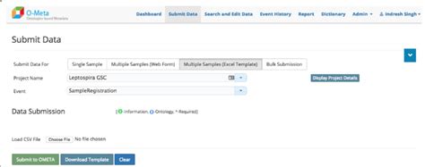 Multiple Sample Excel Template File Csv Format Gui Screenshot Download Scientific Diagram