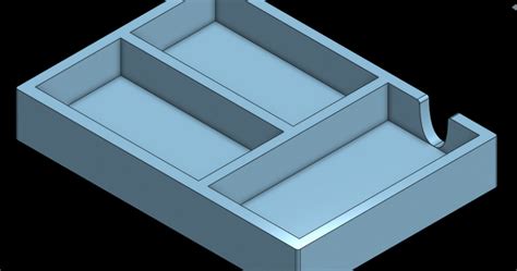 Catchall 3 Slot Tray By Trazelman Download Free Stl Model