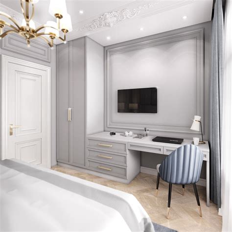 Дизайн интерьера большой квартиры в классическом стиле Дизайн интерьера Синие комнаты Дизайн