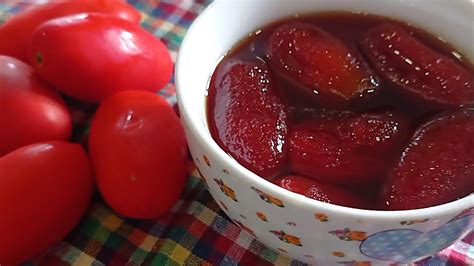 პომიდორის მურაბა საუცხოოა Tomatoes Jam პომიდვრის Tomatoesjam Youtube