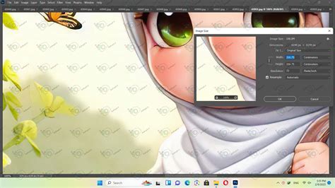 بک گراند کودکانه دختر بچه ناز با حجاب و بچه آهوی ناز در حال بازی و عبور