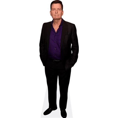 Charlie Sheen Suit Lifesize Cardboard Cutout Standee
