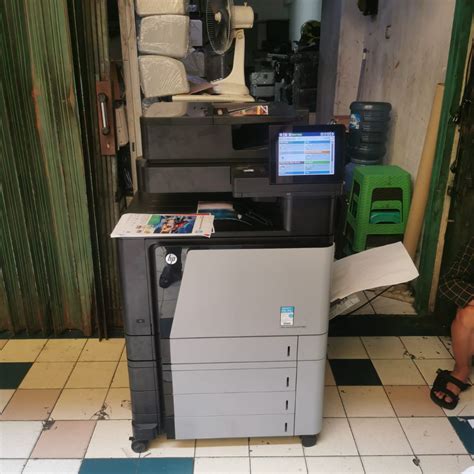 Jual Mesin Foto Copy A Printer Hp Laserjet Enterprise Flow M Mfp Printer Laser Color