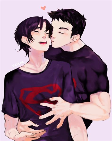 Tim And Kon Tim Drake Batman And Superman Batman Comic Art