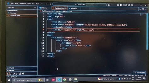 Css Webdevelopment Animation Solarsystem Frontend Kunal Rana