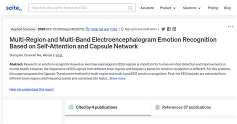 Multi Region And Multi Band Electroencephalogram Emotion Recognition