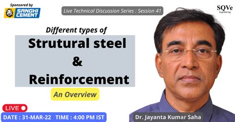 Session Different Types Of Structural Steel And Reinforcement Overview SQVe Consultants