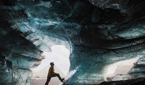 The Ice Cave Under The Volcano Katla Icecave Tour From Vík Vik Project Expedition