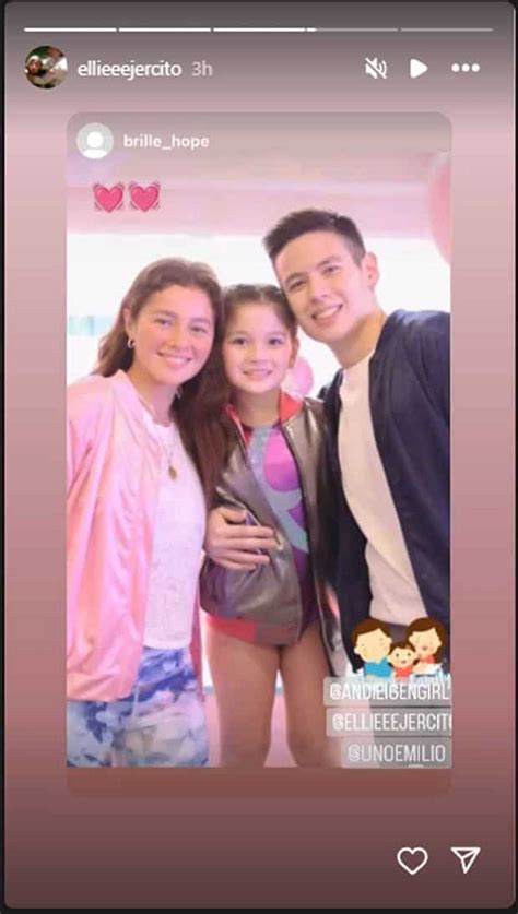 Ellie Eigenmann Ni Repost Ang Old Photo Niya Kasama Ang Mga Magulang