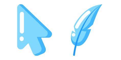 Minimal Feather Cursor Custom Cursor