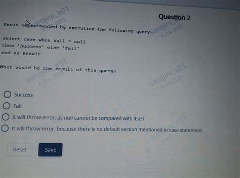 Sql Select Case When Null Null Then Studyx