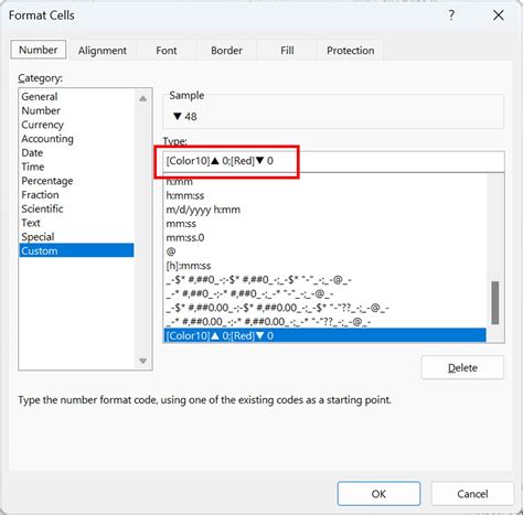 Arrows And Color Coding With Custom Formatting 3 Pk An Excel Expert