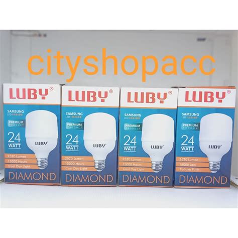 Jual Lampu Led Capsule Luby Diamond Watt Cahaya Putih Shopee Indonesia