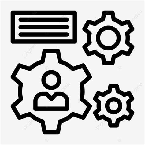 Skills Line Icon Vector Skills Icon Employee Marketing Pyramid Png And Vector With
