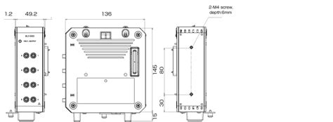 Data Acquisition Gl7000 Specification And Sizes Graphtec America Inc