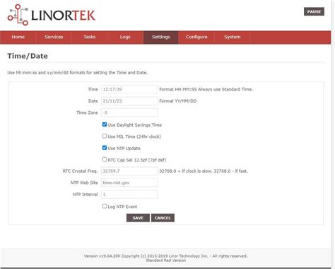Network Ethernet Ntp Ip Poe Digital Clock Simplify Your Operations With Linortek Web Based
