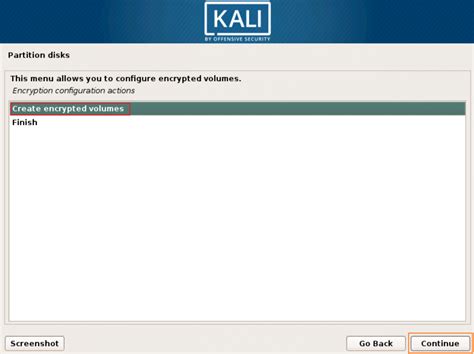 How To Manually Partition And Encrypt Kali Linux It Blog