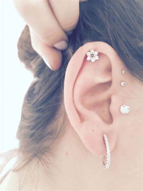 My Piercings Double Forward Helix Standard Love Tragus Helix Piercings Double Forward