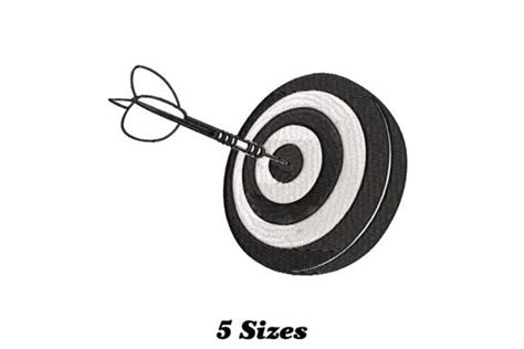 6 Dart Board Embroidery Designs And Graphics
