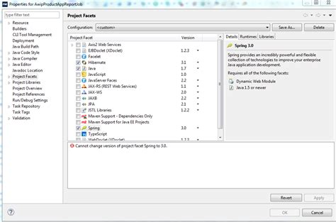 Spring Jdk 8 Old Program Throw Exception Handler Class Not Found