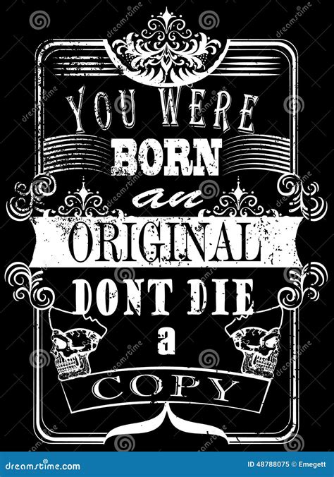 Vintage Slogan Man T Shirt Graphic Vector Design Stock Vector