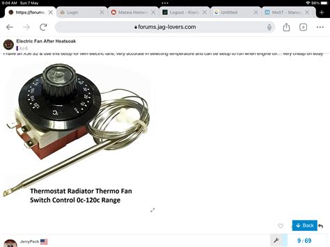 Electric Fan Timer Controller XJ S Jag Lovers Forums