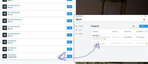 Delete Projects Unity Engine Unity Discussions