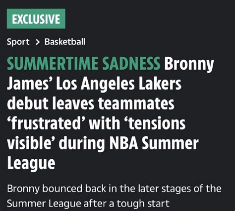 布朗尼遭湖人球员炮轰解析：实力远逊商业价值 顺位与战术地位不符 球迷屋