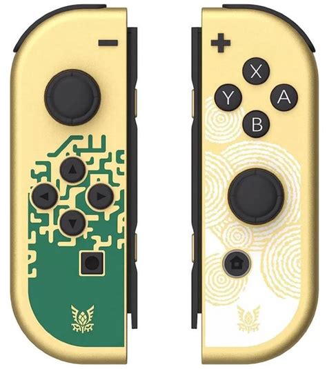 Eurocell Геймпад нинтендо джойкон, Bluetooth, NFC, золотой, зеленый ...