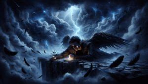 Pintura El ángel Caído Análisis De La última Lágrima De Lucifer