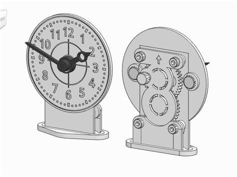 Analog Learning Clock By Bootjevaarder Download Free Stl Model