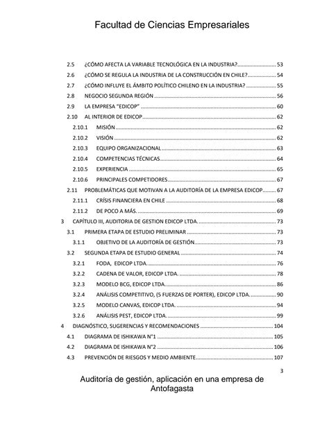 Solution Estudio De Auditoria Empresa Real Para Tesis Profesional