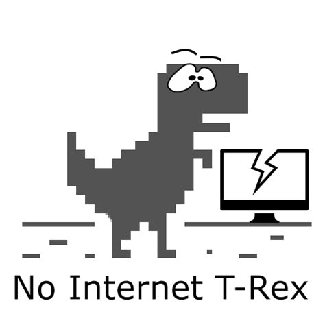 No Internet T Rex I Get Ideas When There Is No Internet