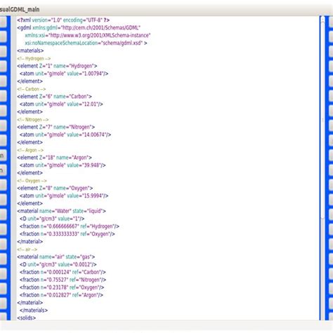 Main Window Of The Visualgdml Opensource Software Download